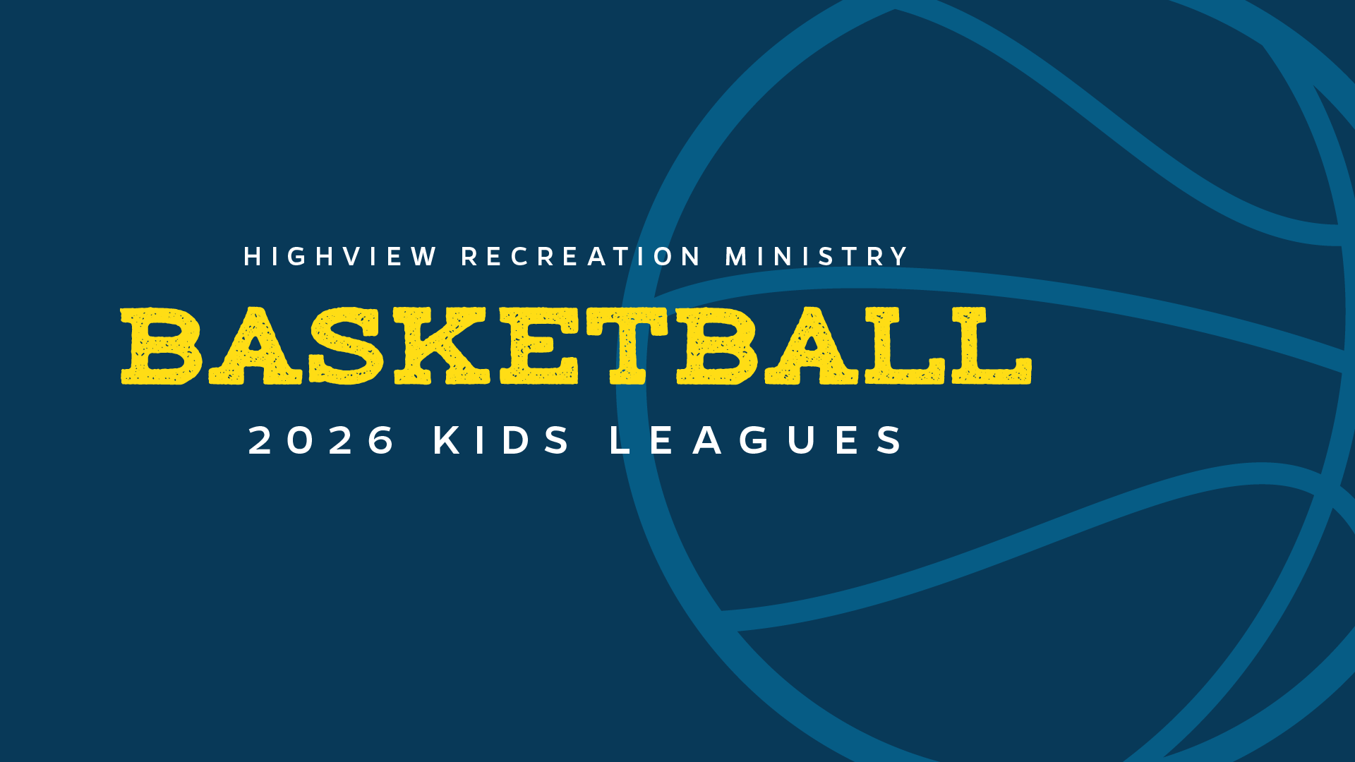 Kids Basketball Leagues | Highview Baptist Church | Highview Baptist Church